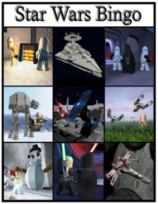 Star Wars Bingo {free printable} – Tip Junkie