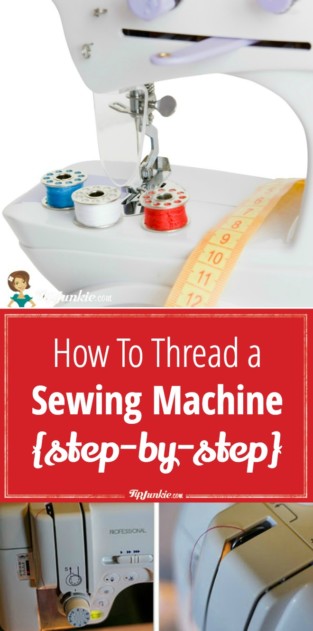 How To Thread A Sewing Machine [step-by-step] – Tip Junkie