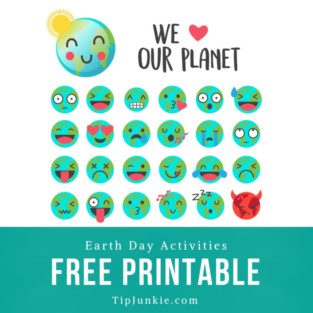 27 Free Earth Day Printables to Enjoy 🌎 – Tip Junkie