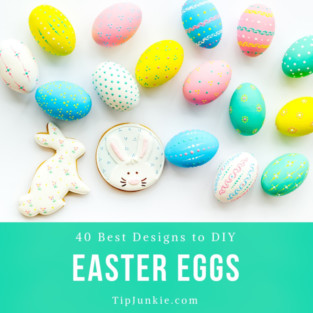 40 Best Easter Egg Designs DIY – Tip Junkie