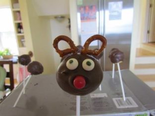 Reindeer Cake Pops – Tip Junkie