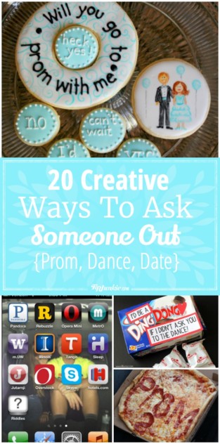 20 Creative Ways To Ask Someone Out {Prom, Dance, Date} – Tip Junkie