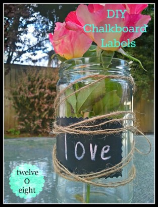 How To Make Chalkboard Labels – Tip Junkie