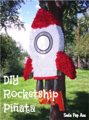 DIY Rocketship Piñata – Tip Junkie