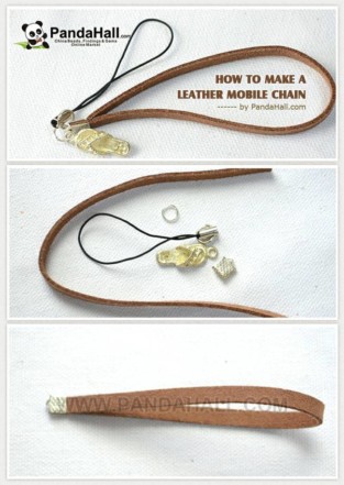 How to Make a Leather Mobile Chain with 4 Easy Steps – Tip Junkie