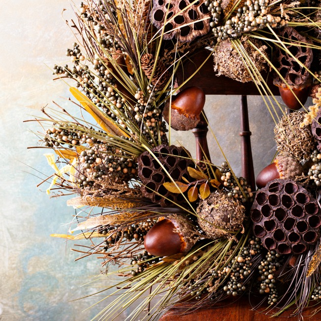 51 How To Make A Wreath for Autumn Tutorials {wow!} – Tip Junkie