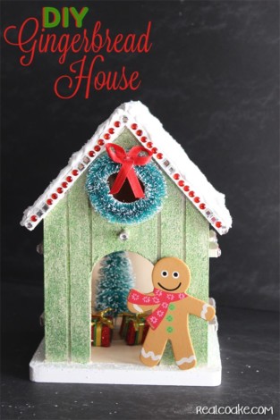 Christmas Crafts ~ Gingerbread House – Tip Junkie