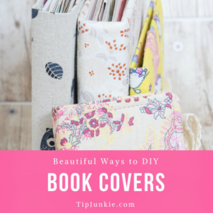10 Creative Ways to Re-Cover Books {how to} – Tip Junkie