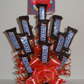 DIY Snickers Candy Bouquet gift – Tip Junkie