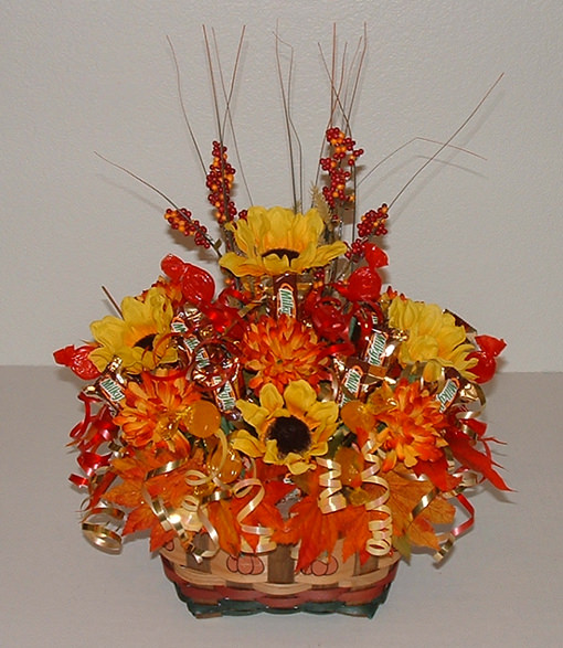 Thanksgiving candy crafts: Candy Bouquet – Tip Junkie