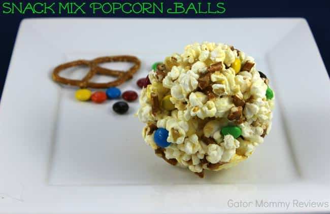 Snack Mix Popcorn Balls – Tip Junkie