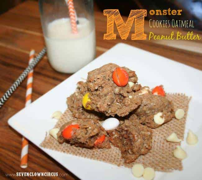 Oatmeal Peanut Butter Monster Cookies – Tip Junkie