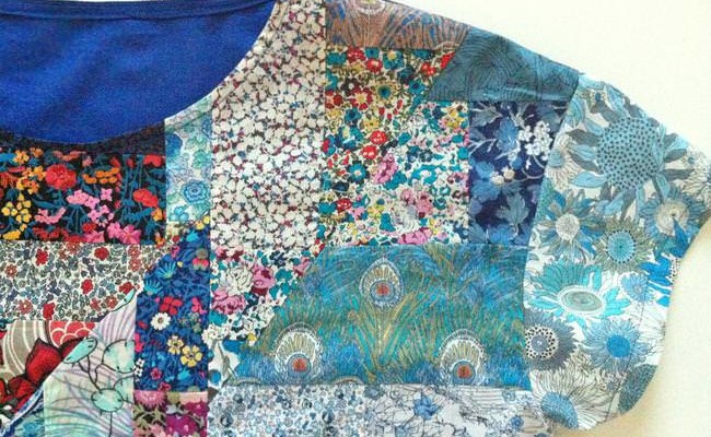 DIY Liberty London Patchwork Top – Tip Junkie