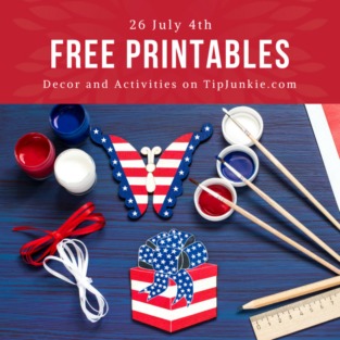 26 Free July 4th Printables {decor, gifts, party, activities!} – Tip Junkie