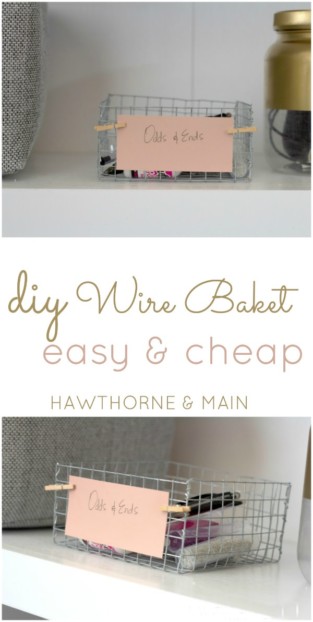 DIY Wire Basket Tutorial – Tip Junkie