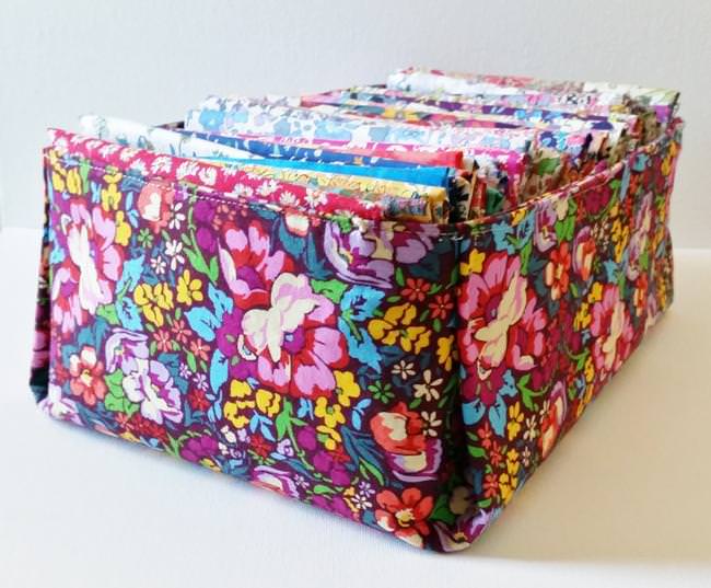 Fabric Box Tutorial – Tip Junkie