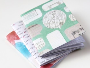 Quick and Easy Stitched Notebooks. – Tip Junkie
