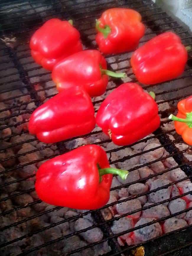 How to easily peel roasted peppers – Tip Junkie