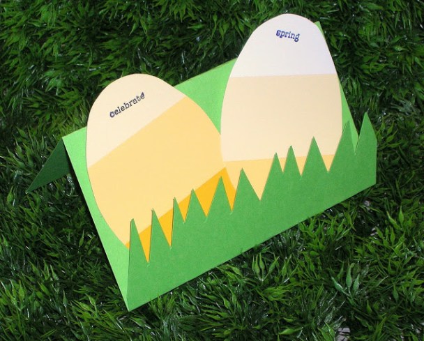 Paint Chip Easter Card – Tip Junkie