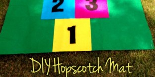 How to Make an Easy Hopscotch Mat – Tip Junkie