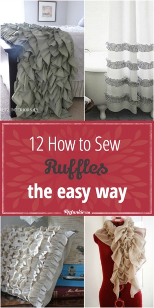 12 How to Sew Ruffles the Easy Way – Tip Junkie