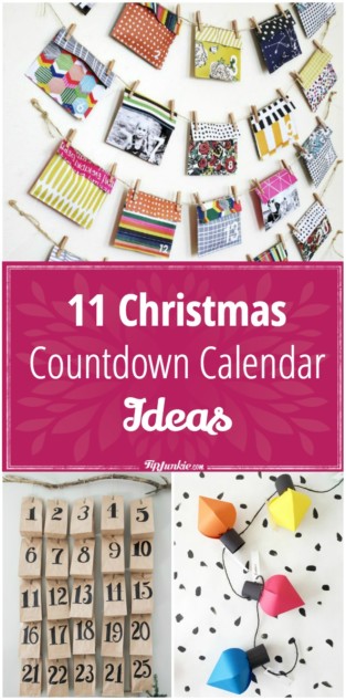 11 Christmas Countdown Calendar Ideas – Tip Junkie