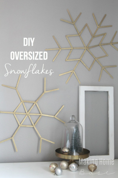 8 DIY Oversized Christmas Decorations – Tip Junkie