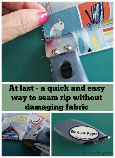 How to use an electric seam ripper – Tip Junkie
