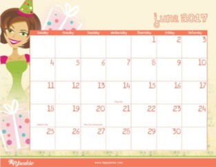 6 Must-Have Printable Calendars for June [FREE!] – Tip Junkie