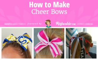 8 How to Make Cheer Bows [tutorials] – Tip Junkie