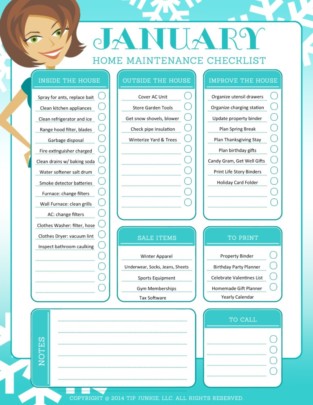 Must-Have Printable Calendars for January – Tip Junkie