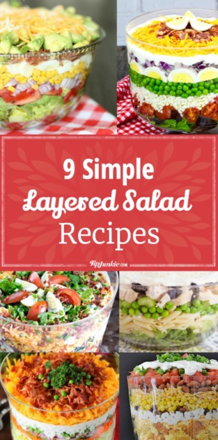 9 Simple Layered Salad Recipes Tip Junkie