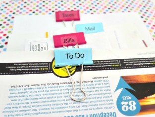 13 Ways to Organize with Binder Clips – Tip Junkie