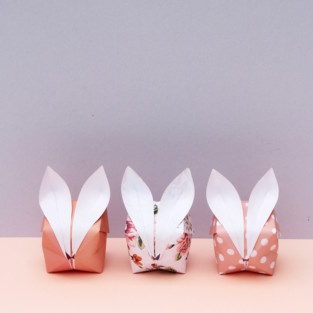 Origami Easter Bunny Rabbits. – Tip Junkie
