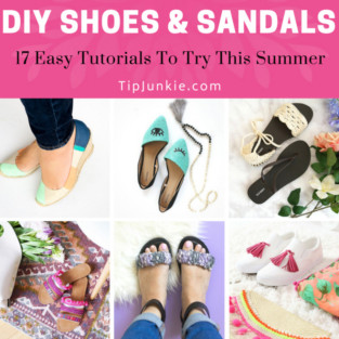 17 Easy DIY Shoes and Sandals to Make – Tip Junkie