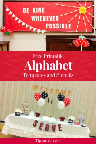 Free Printable Block Letters Alphabet: Perfect for DIY Signs & Banners ...