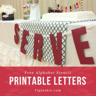 Free Printable Block Letters Alphabet: Perfect for DIY Signs & Banners ...