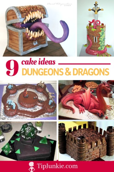 9 Epic Dungeons and Dragons Cakes – Tip Junkie