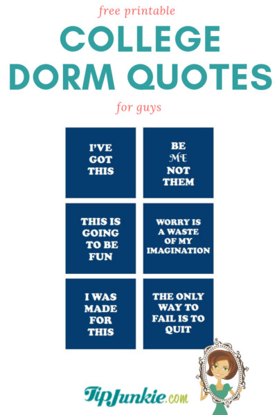 Texas College Dorm Room Ideas for Guys {for my Dylan!} – Tip Junkie