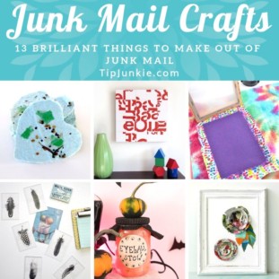 13 Brilliant Things To Make With Recycled Junk Mail – Tip Junkie