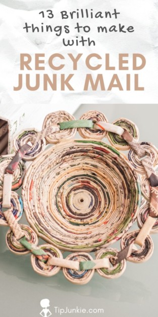 13 Brilliant Things To Make With Recycled Junk Mail – Tip Junkie
