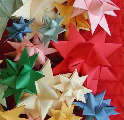 3D Paper Stars {tutorial} – Tip Junkie