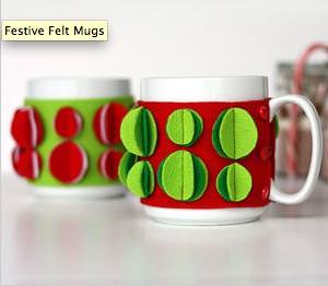 Felt Mug Cozies {Tutorial} – Tip Junkie