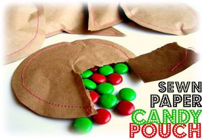 Sewn Paper Candy Pouch – Tip Junkie