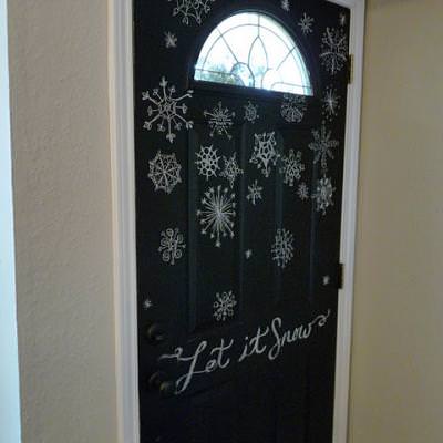 Chalkboard Entry Door {chalkboard} – Tip Junkie