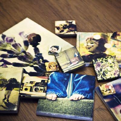 DIY Picture Tiles {diy art} – Tip Junkie