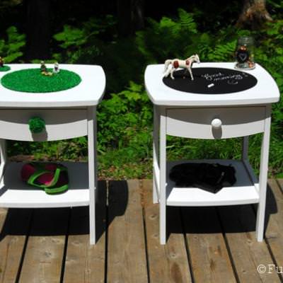 Fun Kids Bedside Tables {a table} – Tip Junkie