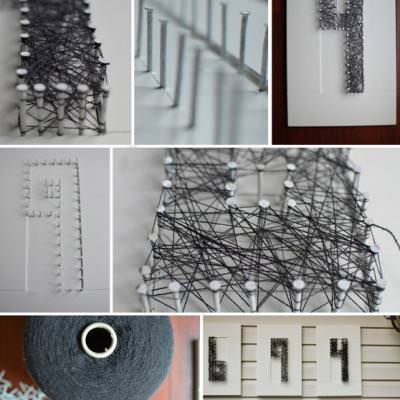 House Numbers String Art – Tip Junkie