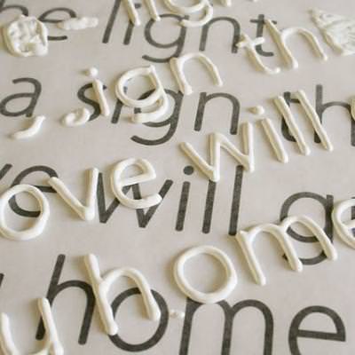 How to Create Raised Letters for Craft Projects {diy art} – Tip Junkie