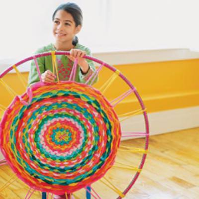 Hula Hoop Rug {tutorial} – Tip Junkie